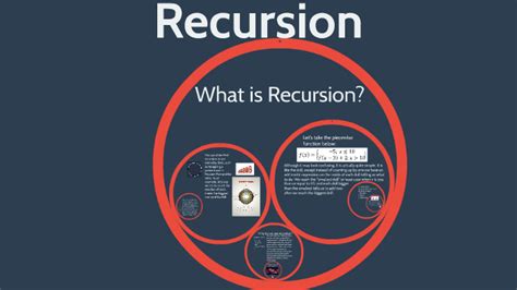 recursion presentation by andy zhou on prezi
