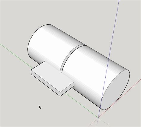 Problem Erasing Part Of Object With Intersect Faces SketchUp