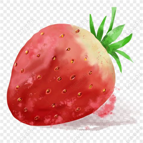 여름 과일 딸기 Png 일러스트 무료 다운로드 Lovepik