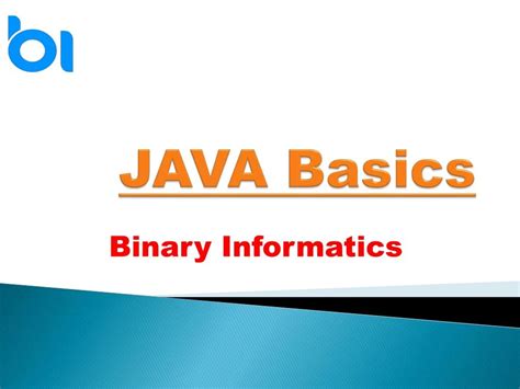 PPT Java Language Basics PowerPoint Presentation Free Download ID 7938300