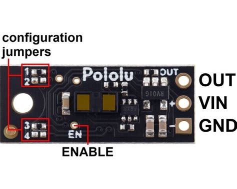 Pololu Distance Sensor With Pulse Width Output 300cm Max Pololu 4079