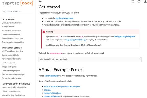 jupyter book with the turing way