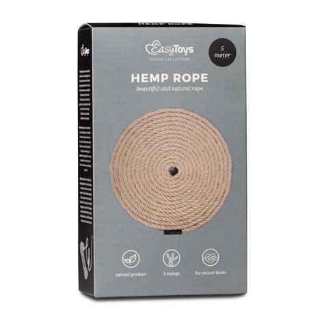 Bondage Rope Hemp 5 Meter High Quality Adult Stuff Warehouse