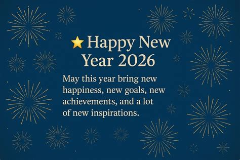 Happy New Year 2026 Wishes