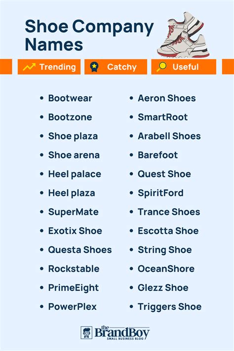 Shoe Brands List Shoe Brands List