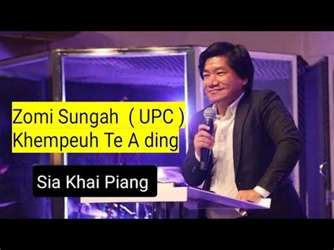 Zomi UPC Khempeuh A ding by Sia Khai Piang - YouTube