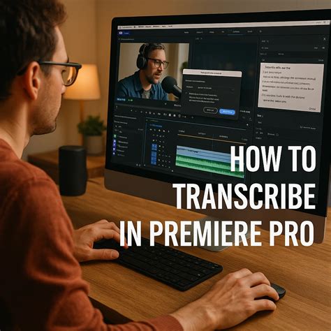 How to Transcribe in Premiere Pro: A Complete Guide to Text-Based Editing