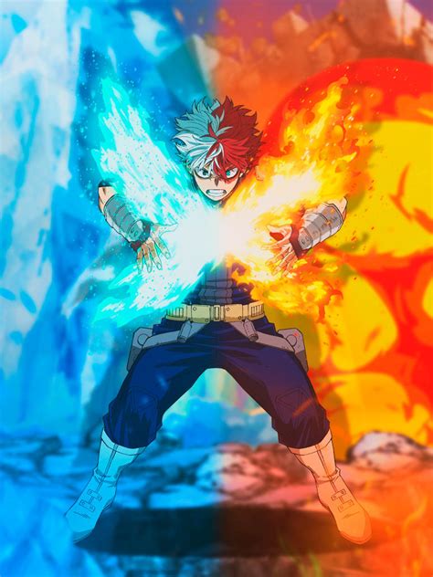 Todoroki Phosphor Boku No Hero Academia By Dinocozero On Deviantart