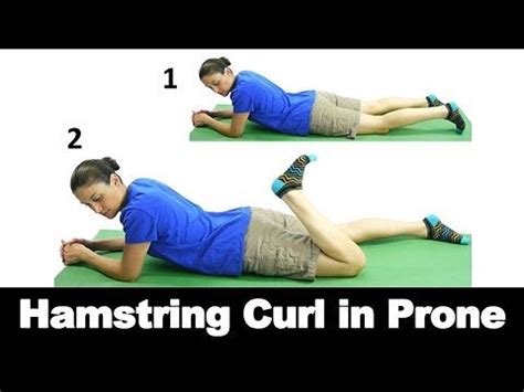 Hamstring Curl In Prone Ask Doctor Jo Hamstring Curls Knee Exercises Hamstring Muscles
