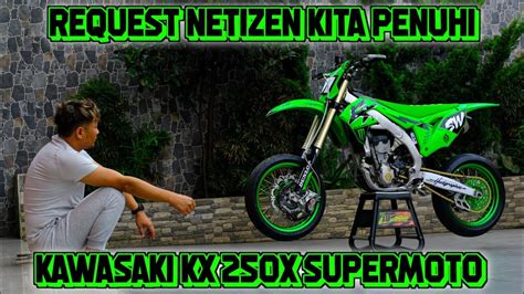 Kawasaki Kx 250 2022 Supermoto‼️ Youtube