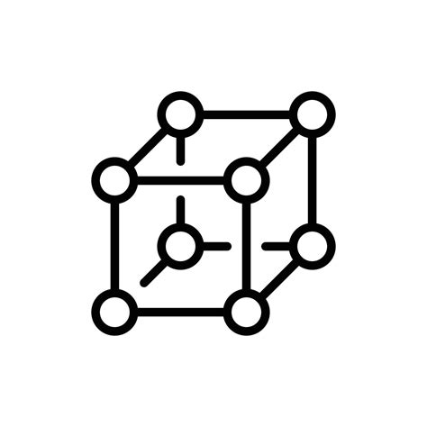 Framework Icon Simple Outline Style Cloud Native React Atom