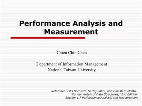Ppt Performance Measurement And Analysis Powerpoint Presentation Free Download Id795108