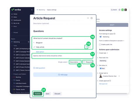 Step By Step Process How To Build A Wrike Request Form 时远致