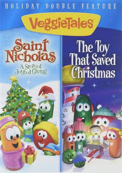 Veggietales Saint Nicholas Toy That Saved Christmas Double Feature