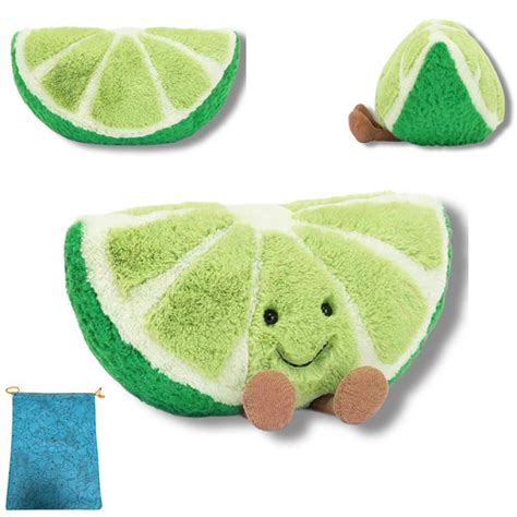 Jelly Cat Amuseable Slice Of Lime Retired Bnwt Brand New With Tags And Bag Ebay