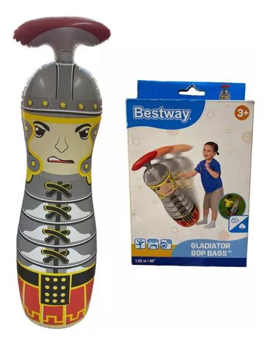 Saco Para Golpear Inflable Infantil Bobo Cuotas Sin Interés