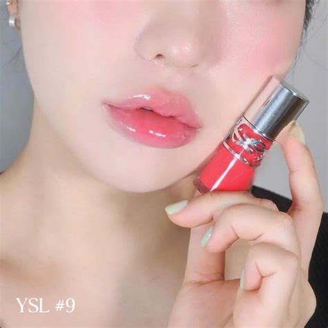 Son Ysl Loveshine Plumping Lip Oil Gloss 9 Cherry Flash Thế Giới Son Môi