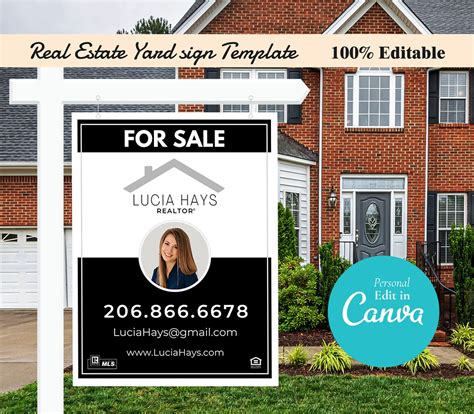 Real Estate Sign Templates Free