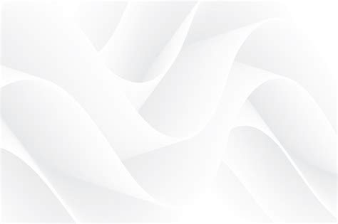 Premium Vector White Abstract Fluid Flow Background