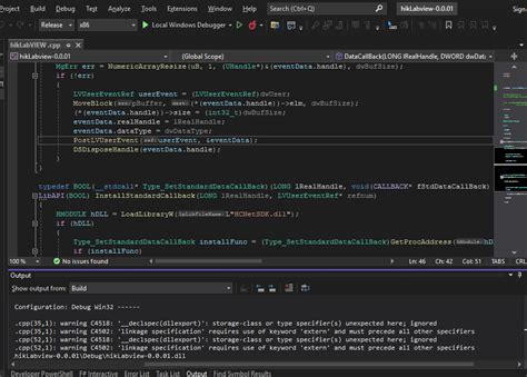 Using The Dll Files Of An Application Compiled With C With Labview
