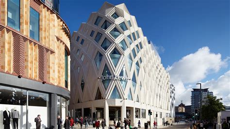 Diamond Shaped Latticework Covers Victoria Gate Shopping Centre By Acme