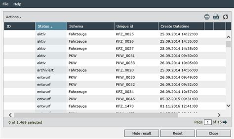 dataview management