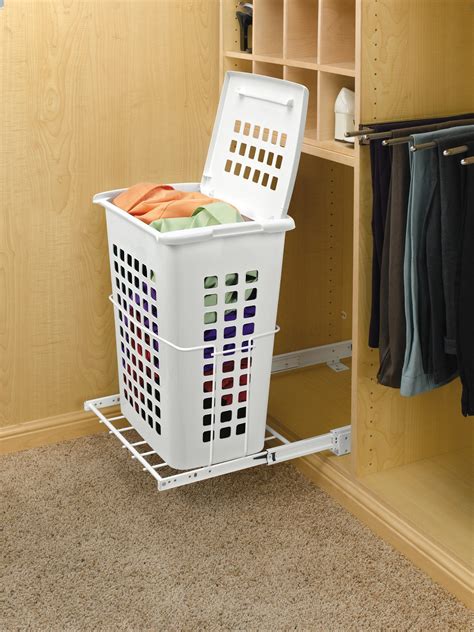 Wire Bottom Mount Polymer Hamper