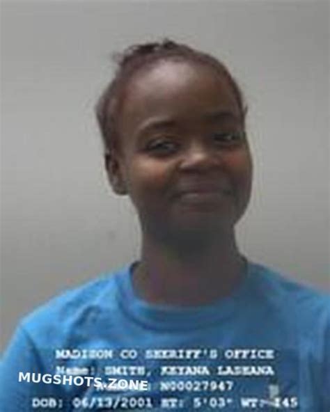 Keyana Lashana Smith 10 20 2022 Madison County Mugshots Zone