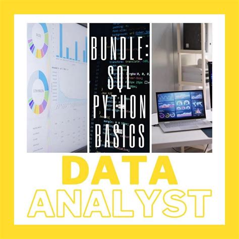 Data Analyst Essentials Bundle SQL Python And Data Analysis Guide Master Data Querying