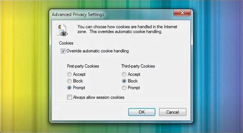 How To Block Cookies Except For Sites You Use In Any Browser