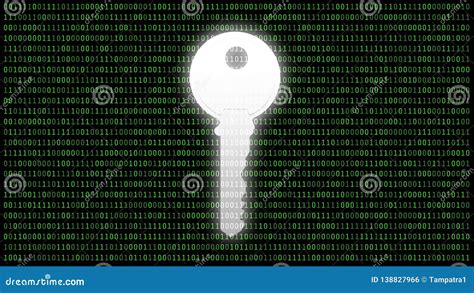 Safety Key For Protecting Password With 01 Or Binary Numbers On The