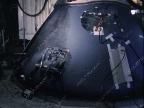 Remains Of Apollo 1 Command Module 1967 Stock Video Clip K005 7352 Science Photo Library