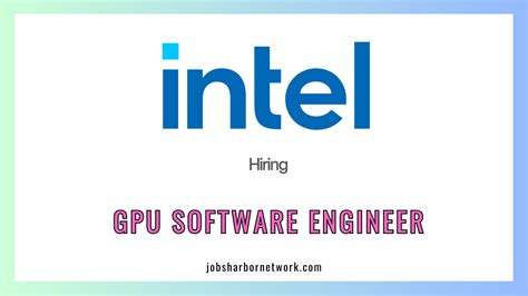 Intel Gpu Software Development Engineer