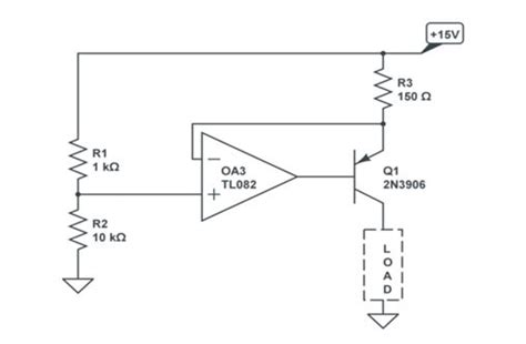 Operational Amplifier Why Use A Transistor For Getting A Constant