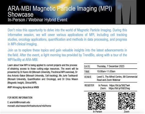 National Imaging Facility On Linkedin Mpi