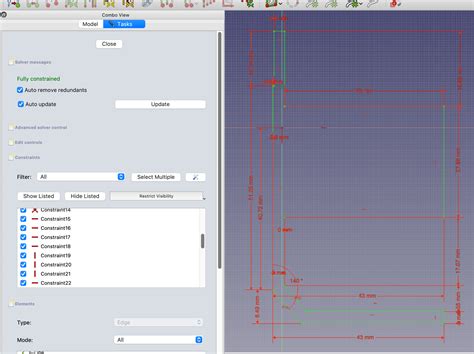 Cannot Pad Due To Wire Not Closed But Sketch Fully Constrained Rfreecad