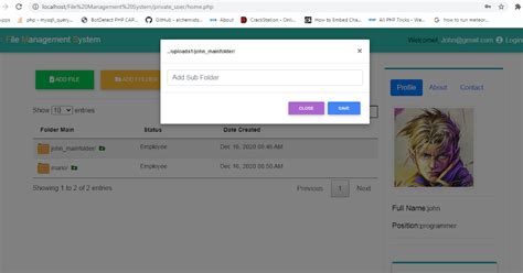FILE MANAGEMENT SYSTEM VERSION