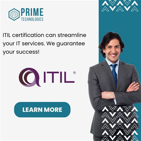 Prime Technologies On Linkedin Primetechnologies Itil Itsm Certification Successguaranteed