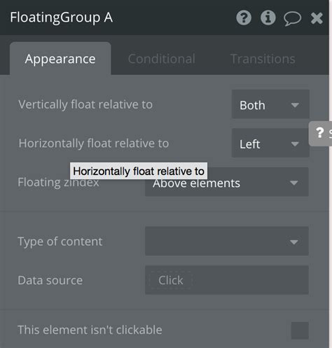 Scrollbar In Floating Group Side Menu Tips Bubble Forum