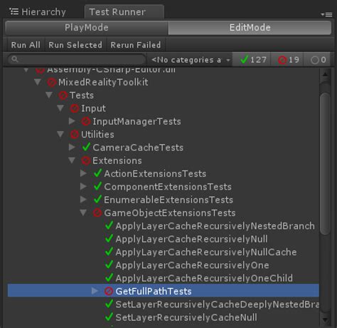 Tests Not Passing On Dev Branch · Issue 1788 · Microsoft