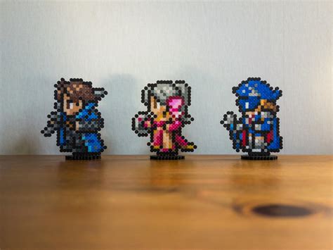 Made Dancer Gunbreaker And Blue Mage Sprites With Fuse Beads Rffxiv Made Dancer Gunbreaker And Blue Mage Sprites With Fuse Beads Rffxiv