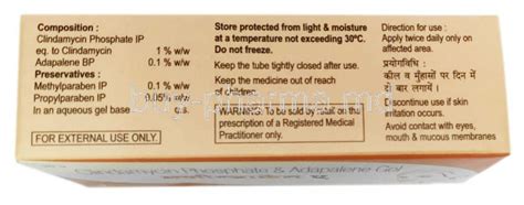 Buy Clindakem A Gel Adapalene Clindamycin Online