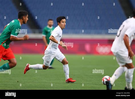 Saitama Japan 6th Aug 2021 Takefusa Kubo Jpn Footballsoccer