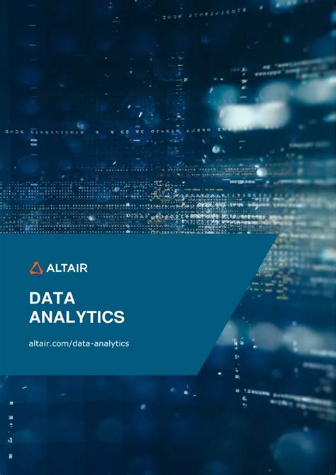 Ppt Discover How Altair Data Analytics Can Revolutionize Your