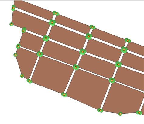 Creating Road Center Line From Grid Polygon Shapefile Using Qgis