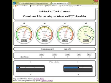 Lesson B Arduino And Ethernet Shields YouTube