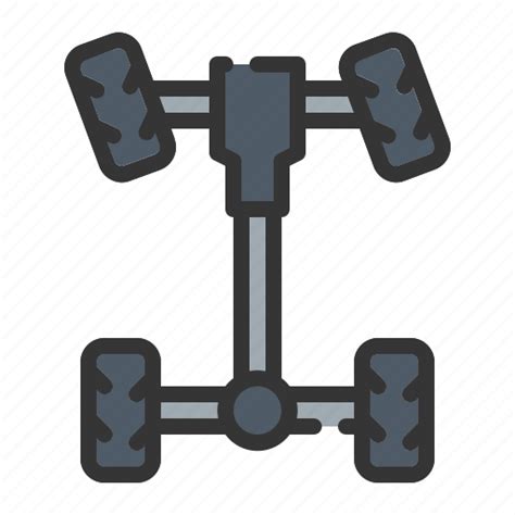 Chassis Car Automobile Vehicle Motor Icon Download On Iconfinder