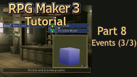 RPG Maker Tutorial Part Events And You YouTube
