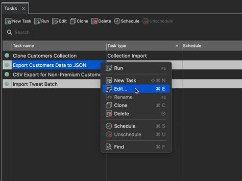 Tasks For MongoDB Automate Imports Exports More Studio T