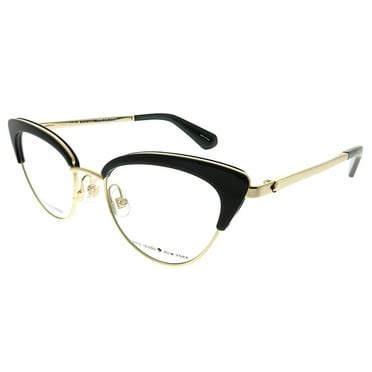 Kate Spade Plastic Womens Cat Eye Eyeglasses Blue 50mm Adult